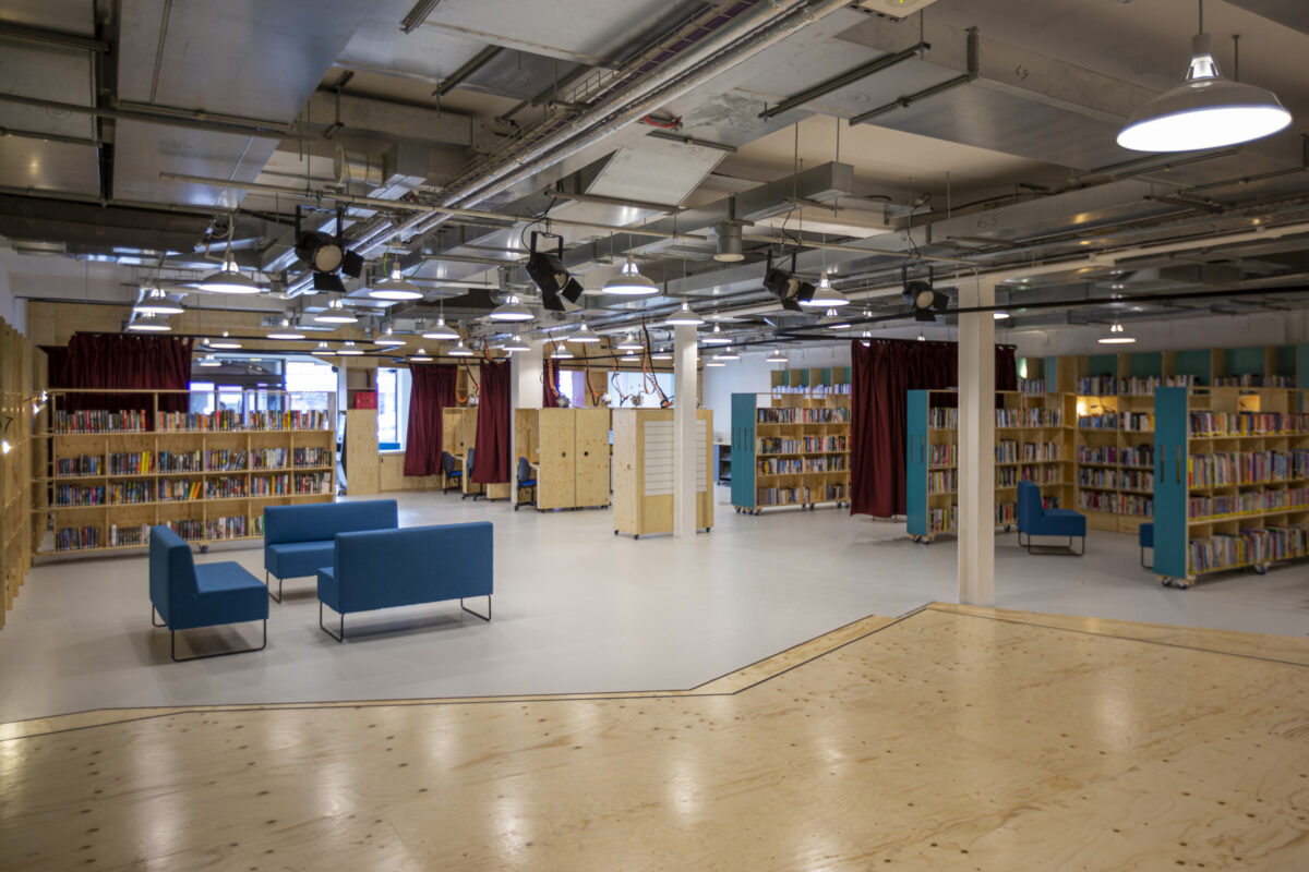 Fore Street Living Room Library – Jan Kattein Architects | Architecture ...